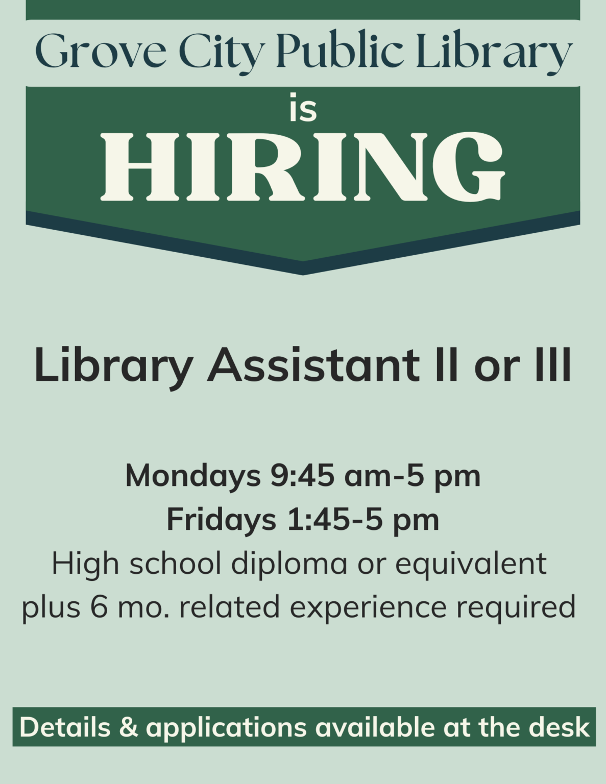 Grove City Public Library